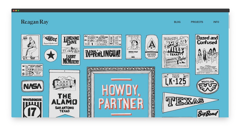 Reaganray | 有历史的logo灵感作品 | Boss设计