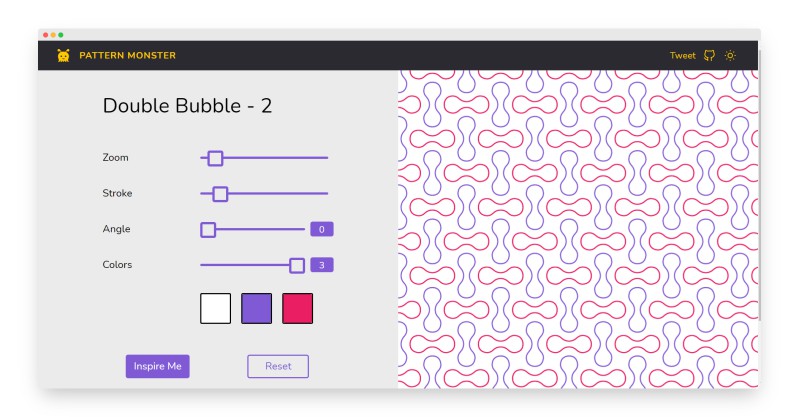 PATTERN MONSTER | 现代几何背景图案在线神器 | Boss设计